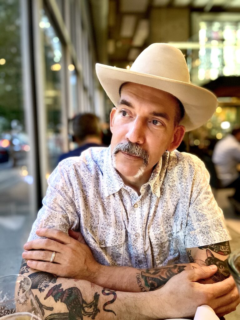 Muralist Brian L. Phillips - Moody Center