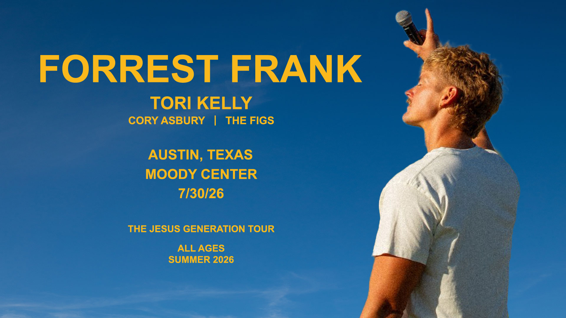 Forrest Frank - Moody Center